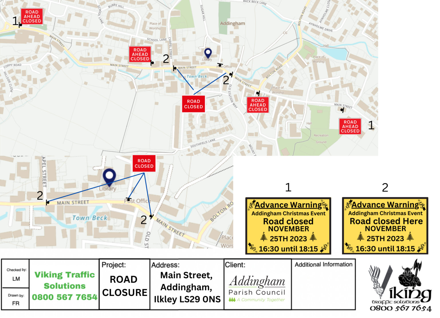ADDINGHAM CHRISTMAS TM Plan | Addingham Parish Council